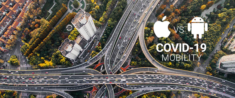iOS vs Android COVID-19 Mobility Visualized